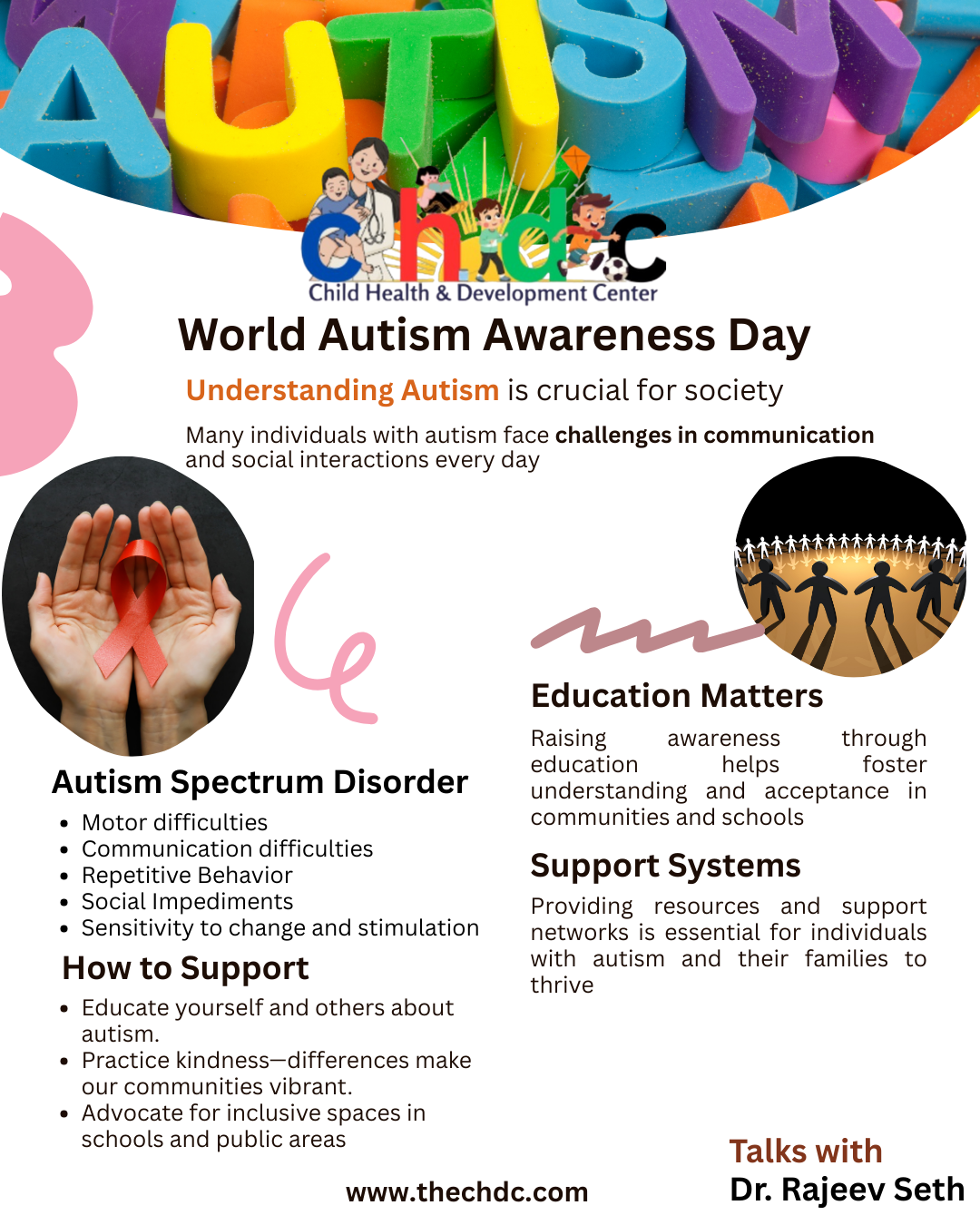 World Autism Awareness Day - #1 Best Pediatrician in Delhi - Dr Rajeev Seth