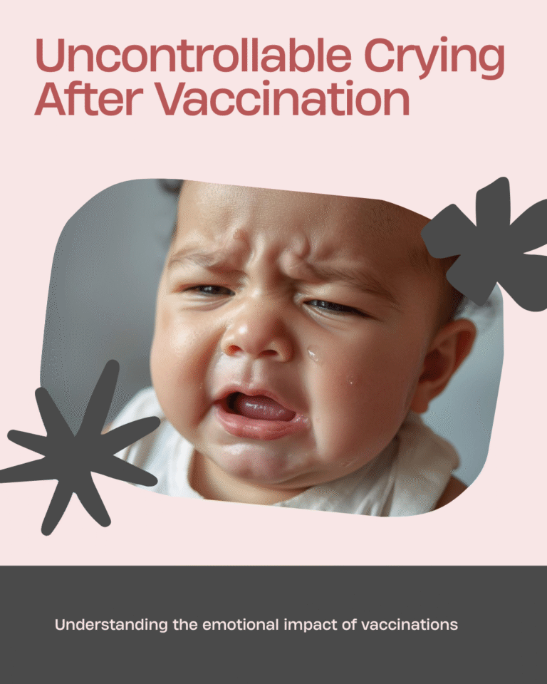 Baby Crying Uncontrollably After Vaccination: Causes, Tips